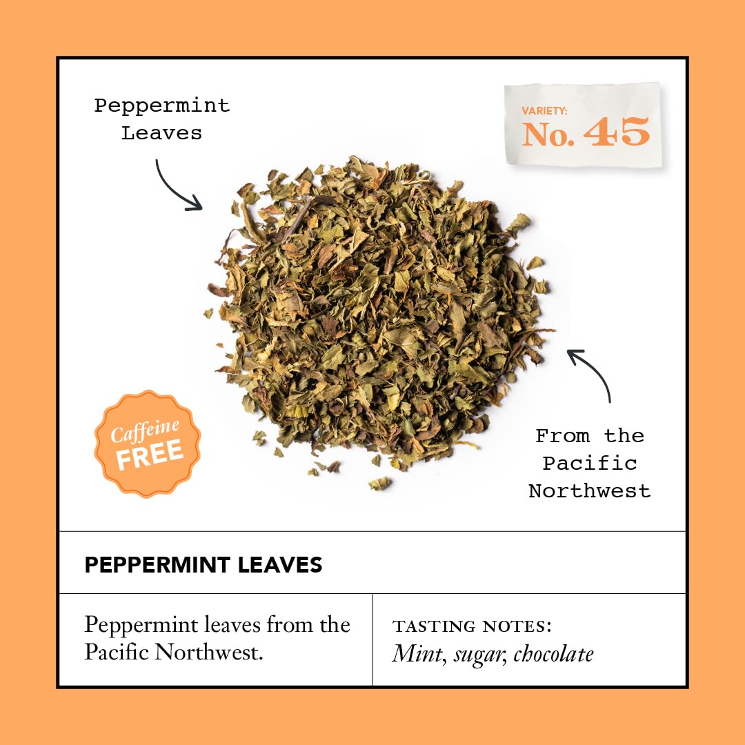 natural herbal detox peppermint tea