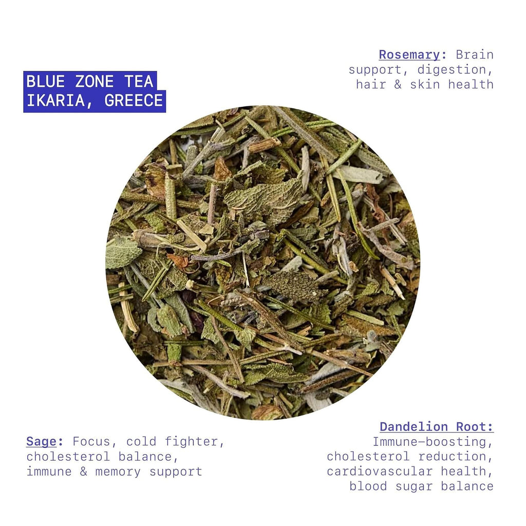Natural herbal detox tea blend