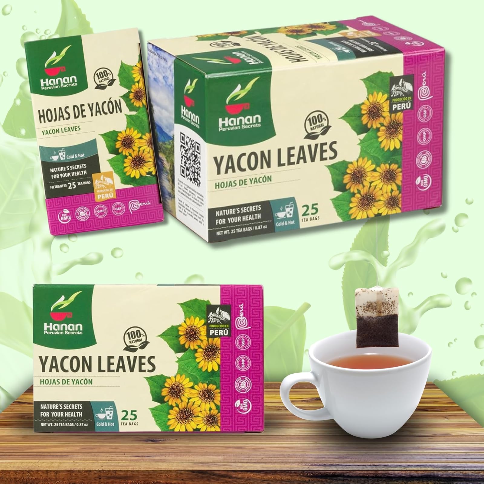 natural herbal detox tea blend