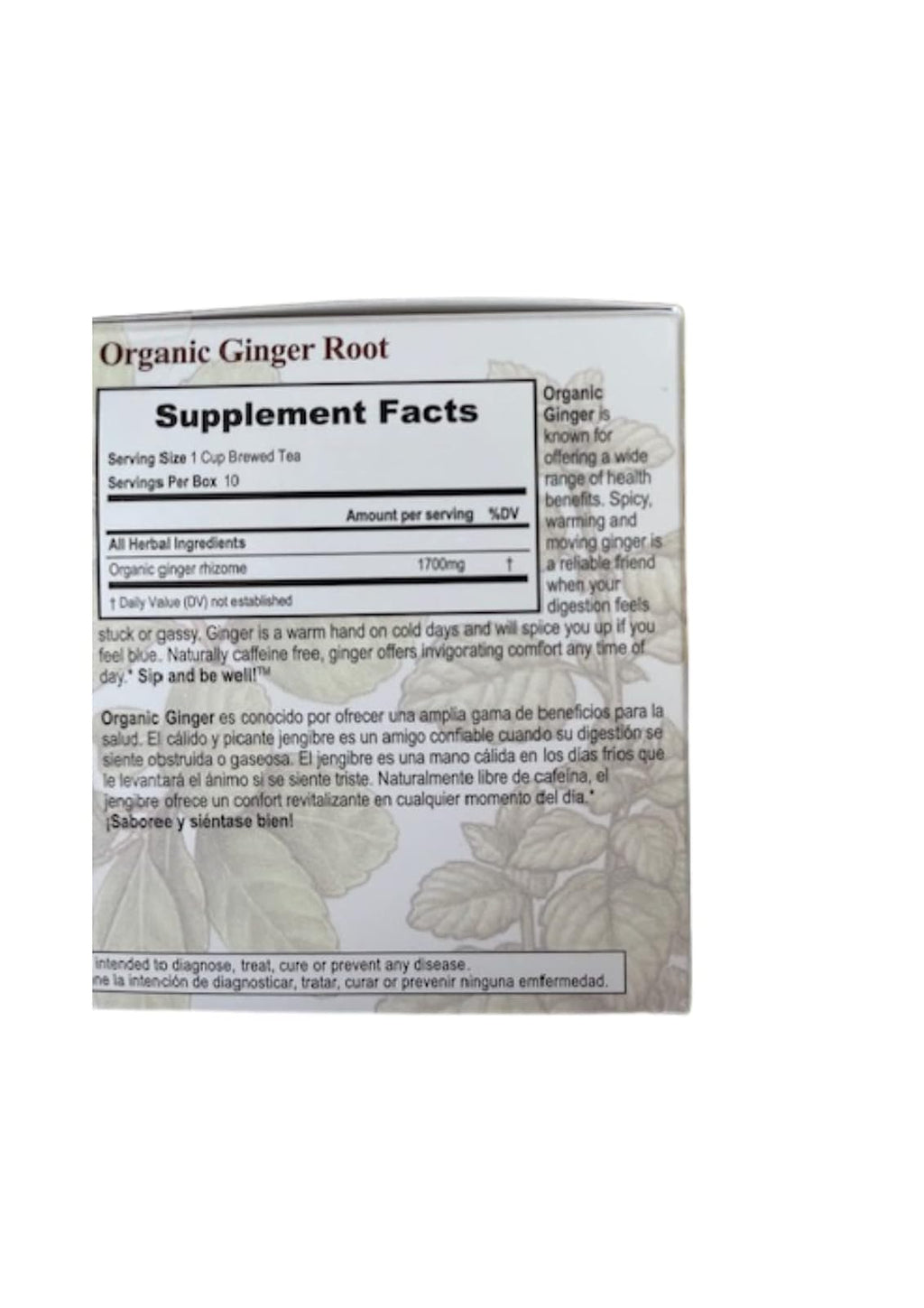 natural herbal detox tea blend