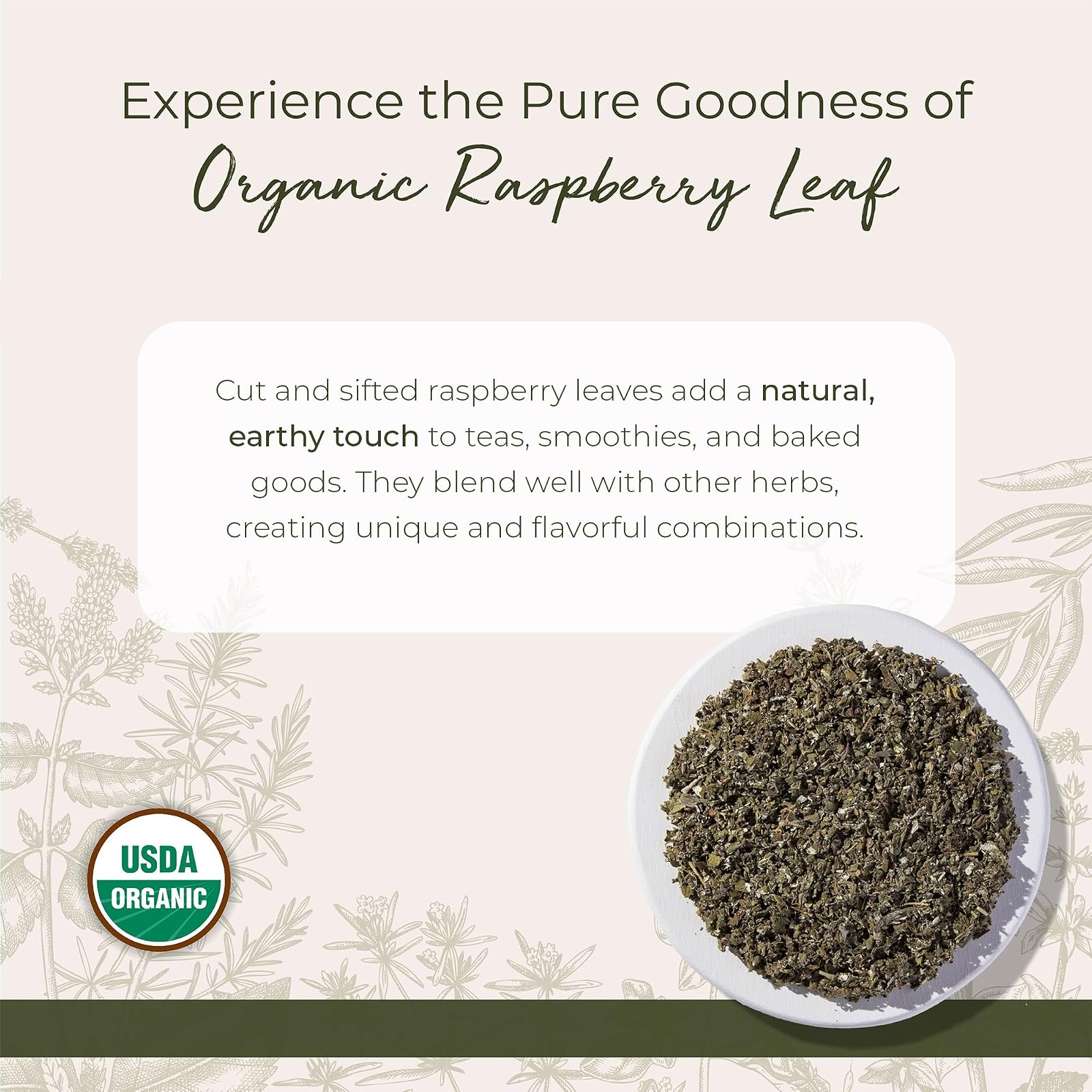 natural herbal detox tea blend