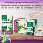 Natural herbal detox tea blend