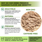 natural herbal detox tea blend
