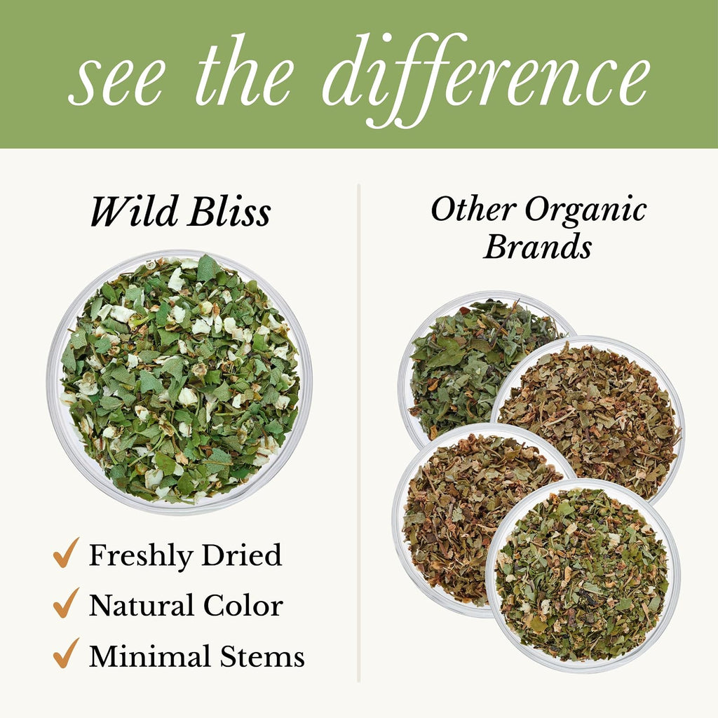 Natural herbal detox tea blend