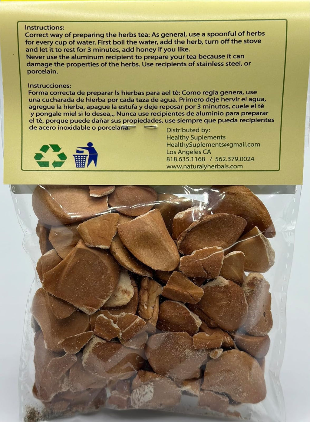 natural herbal detox tea blend