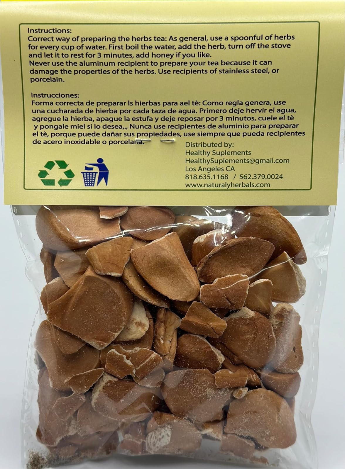 natural herbal detox tea blend