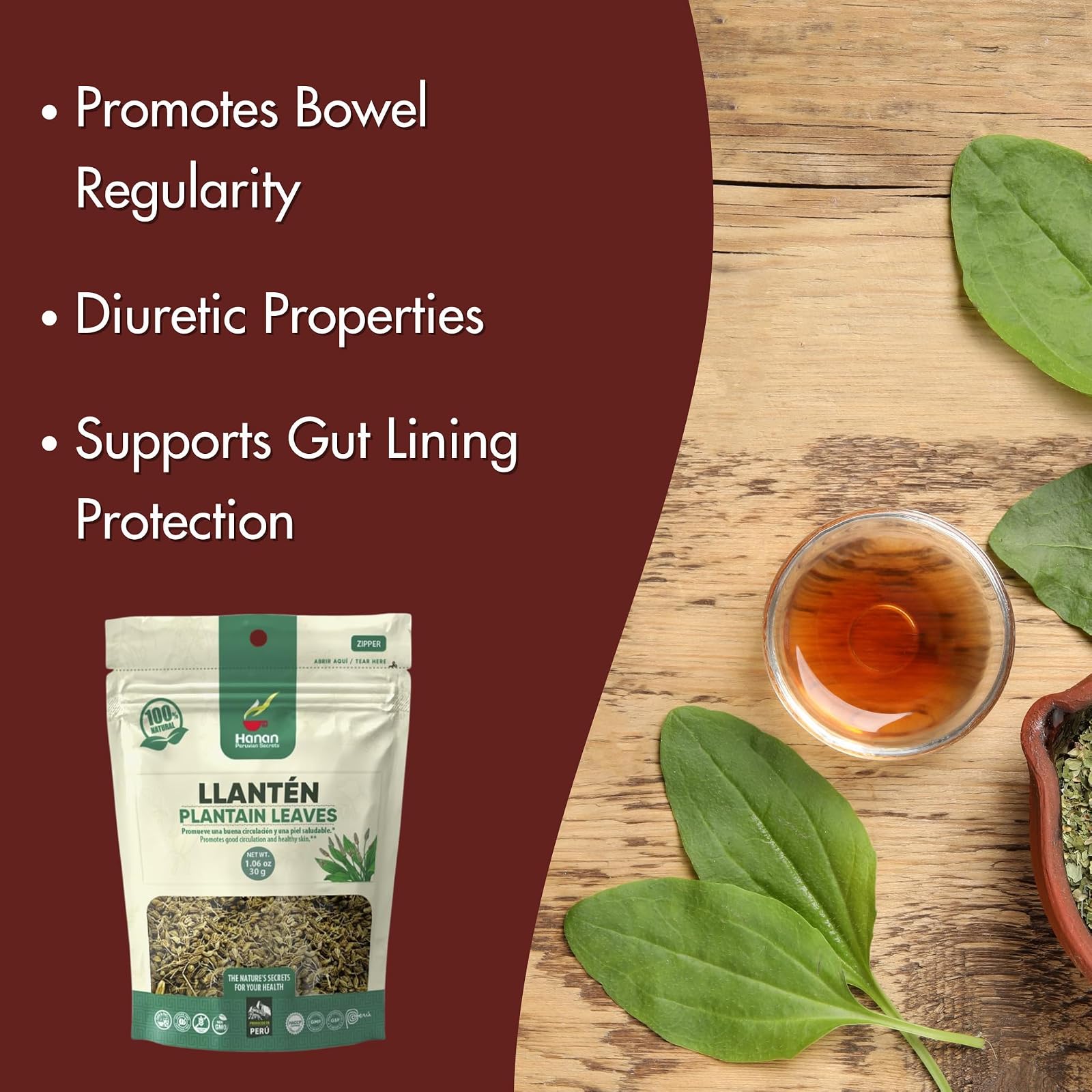 natural herbal detox tea blend