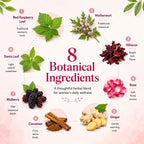 Natural herbal detox tea for women