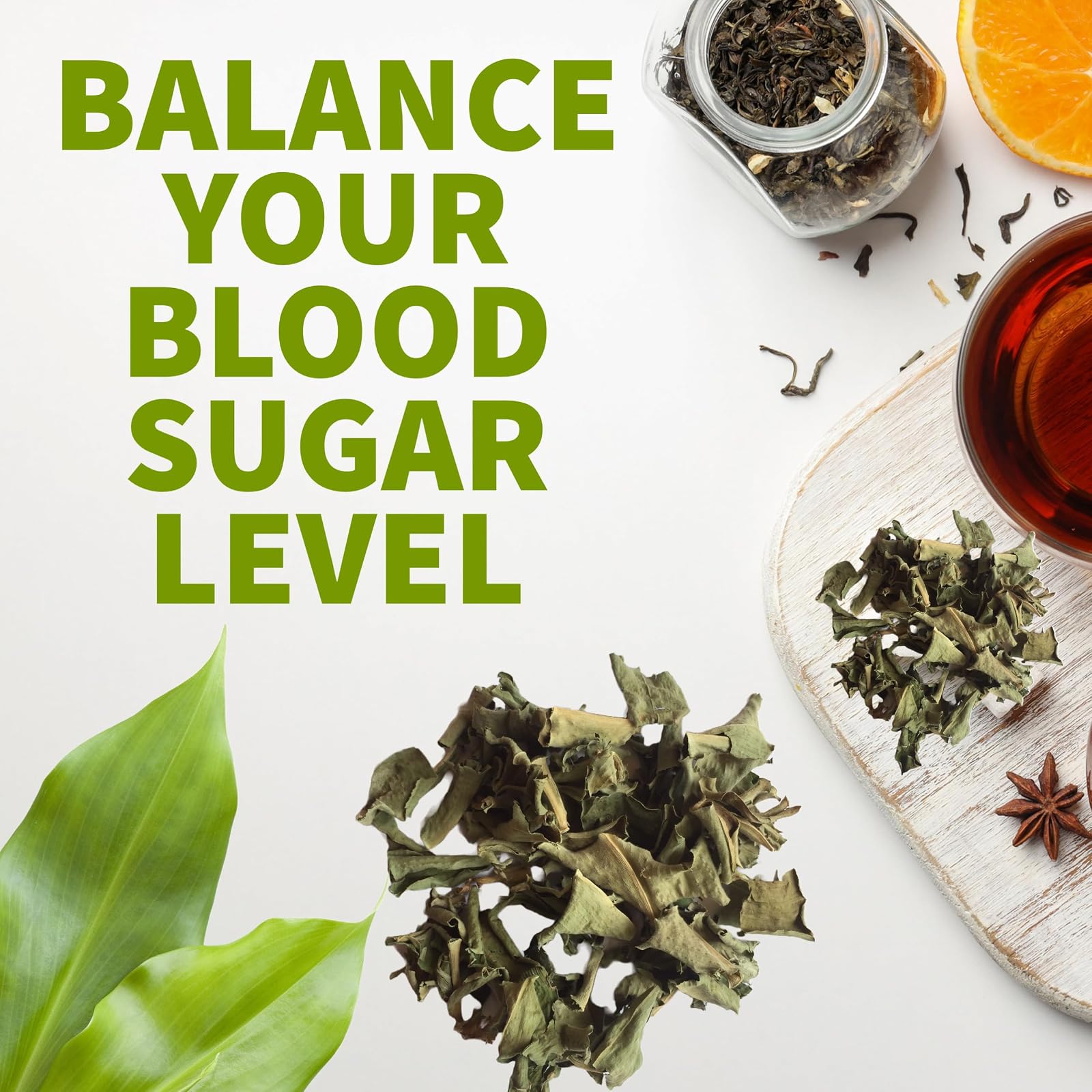 Natural herbal detox tea option