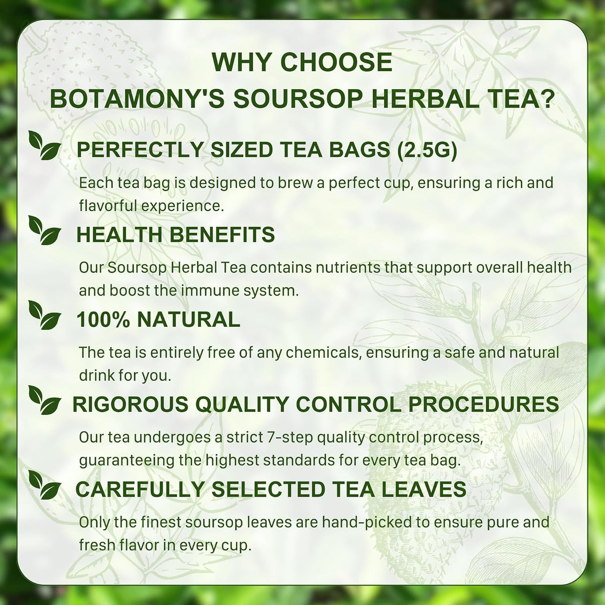 Natural herbal detox tea option