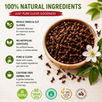 natural herbal detox tea with cloves