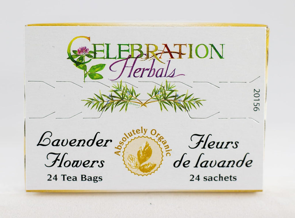 natural herbal detox tea with lavender