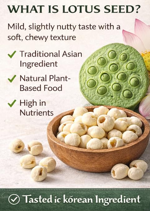 natural herbal detox tea with lotus seeds