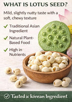 natural herbal detox tea with lotus seeds