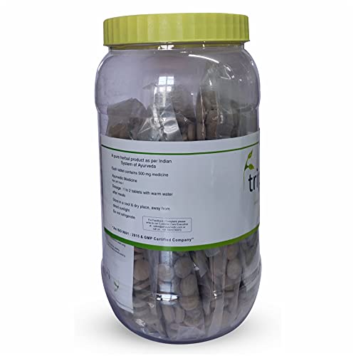 Natural herbal digestive tablets