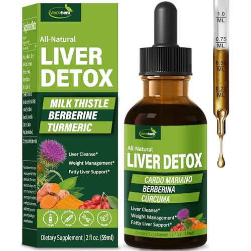 natural herbal drops with milk thistle