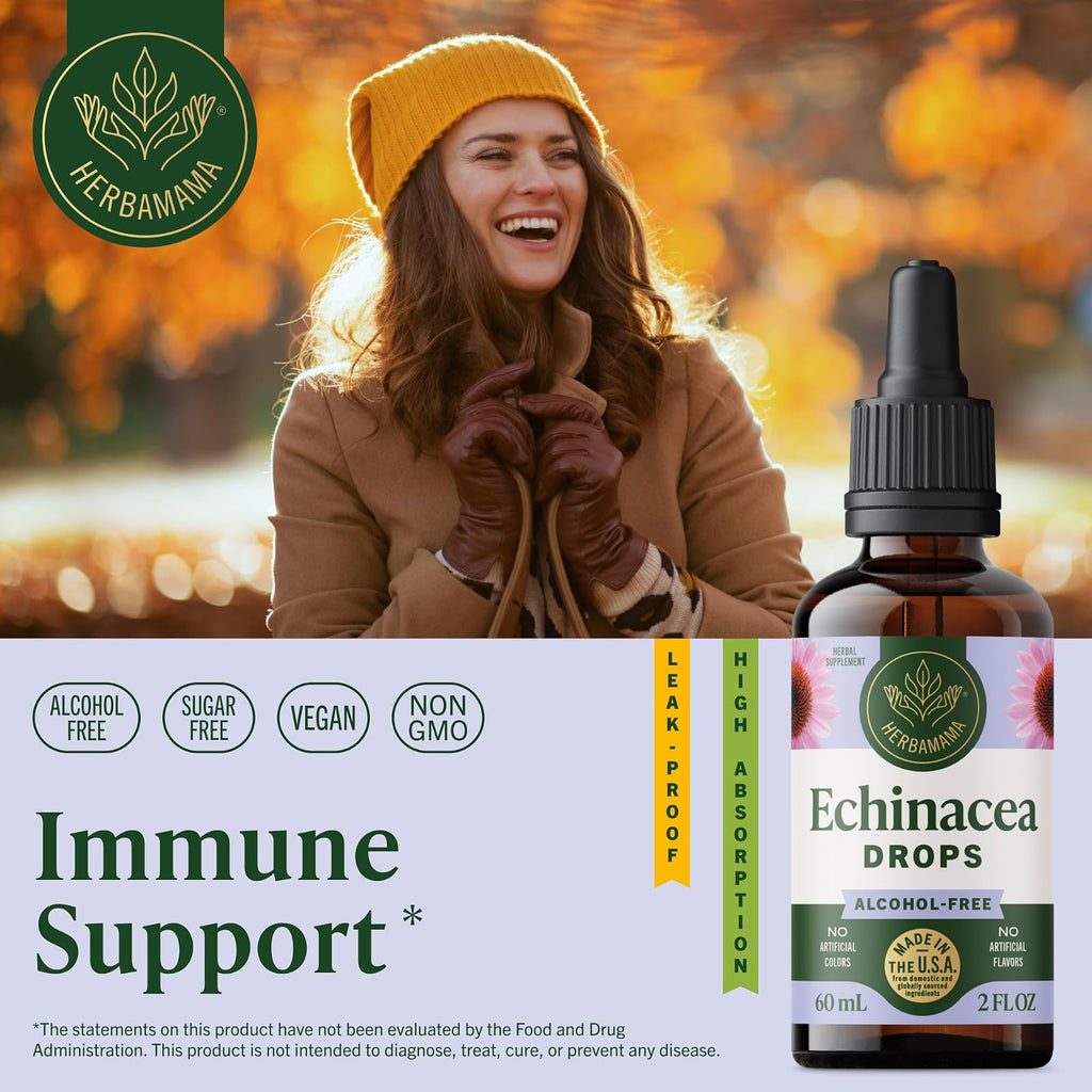 Natural herbal Echinacea tincture