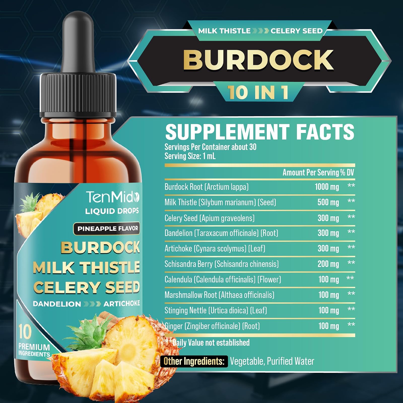 Natural herbal extract for detox