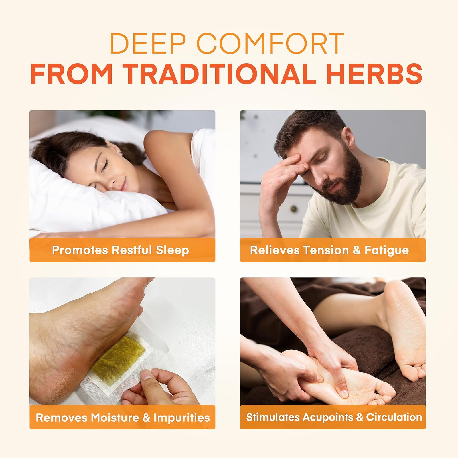 natural herbal foot pads for detox
