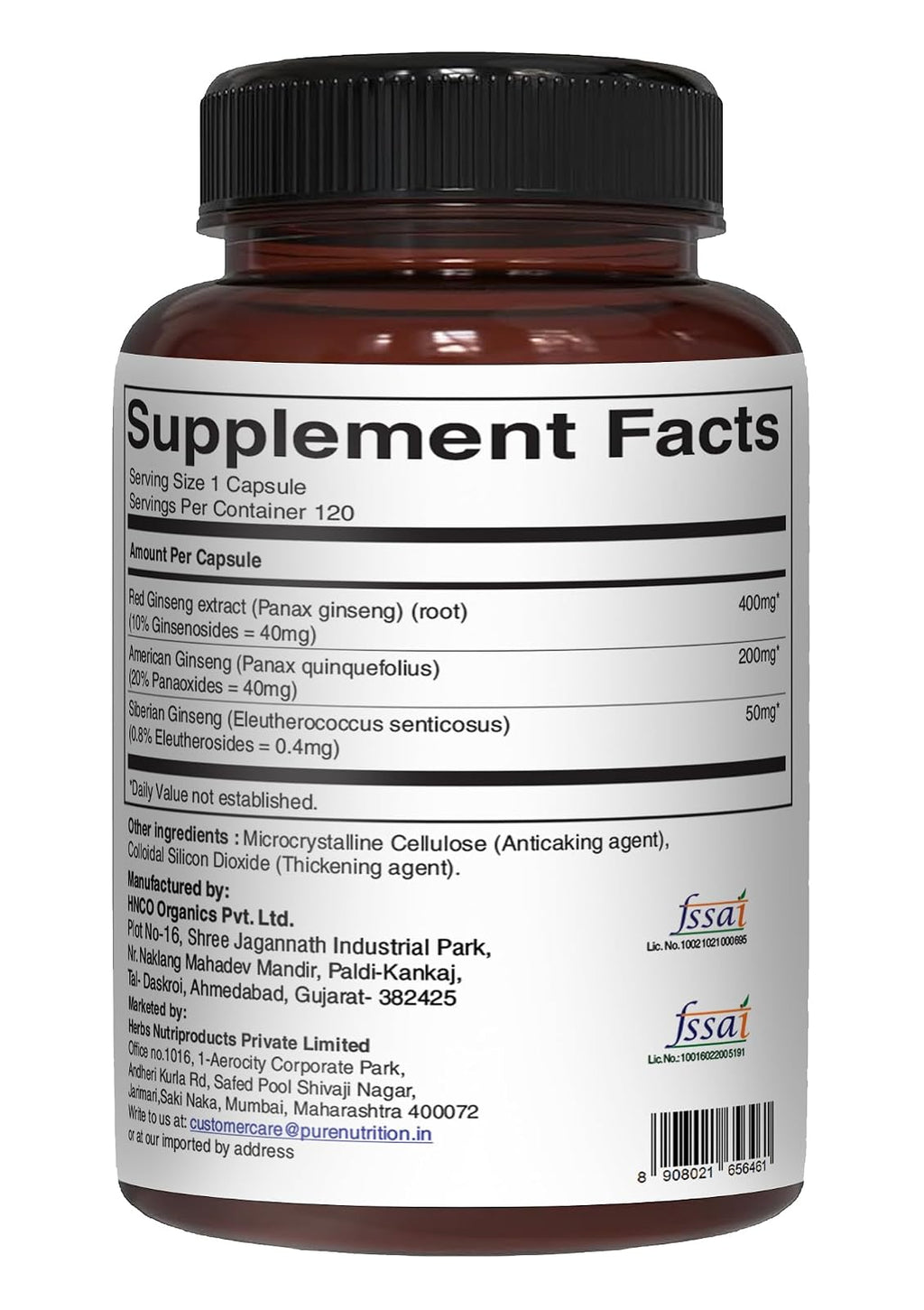 natural herbal ginseng supplement