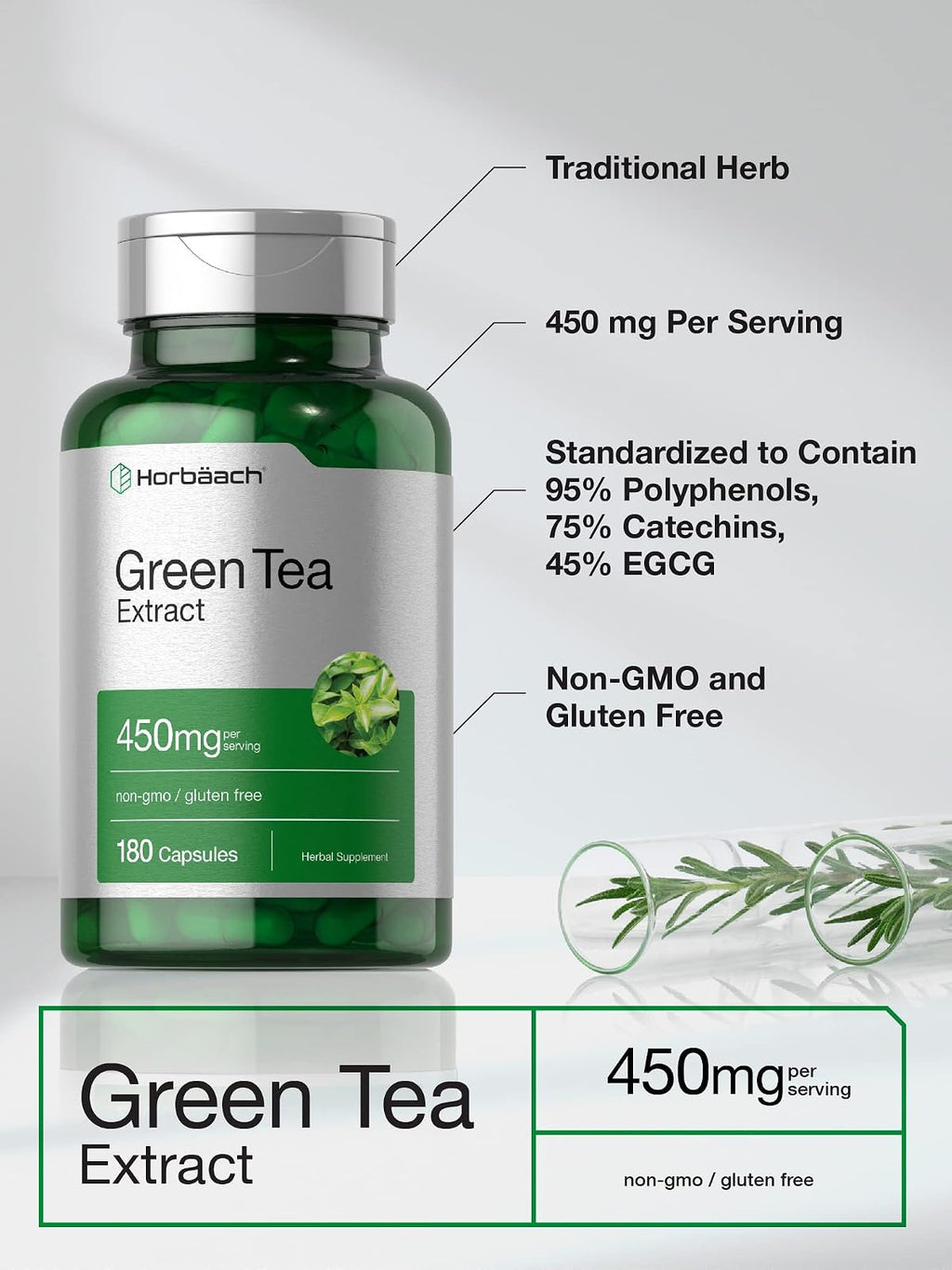 natural herbal green tea extract