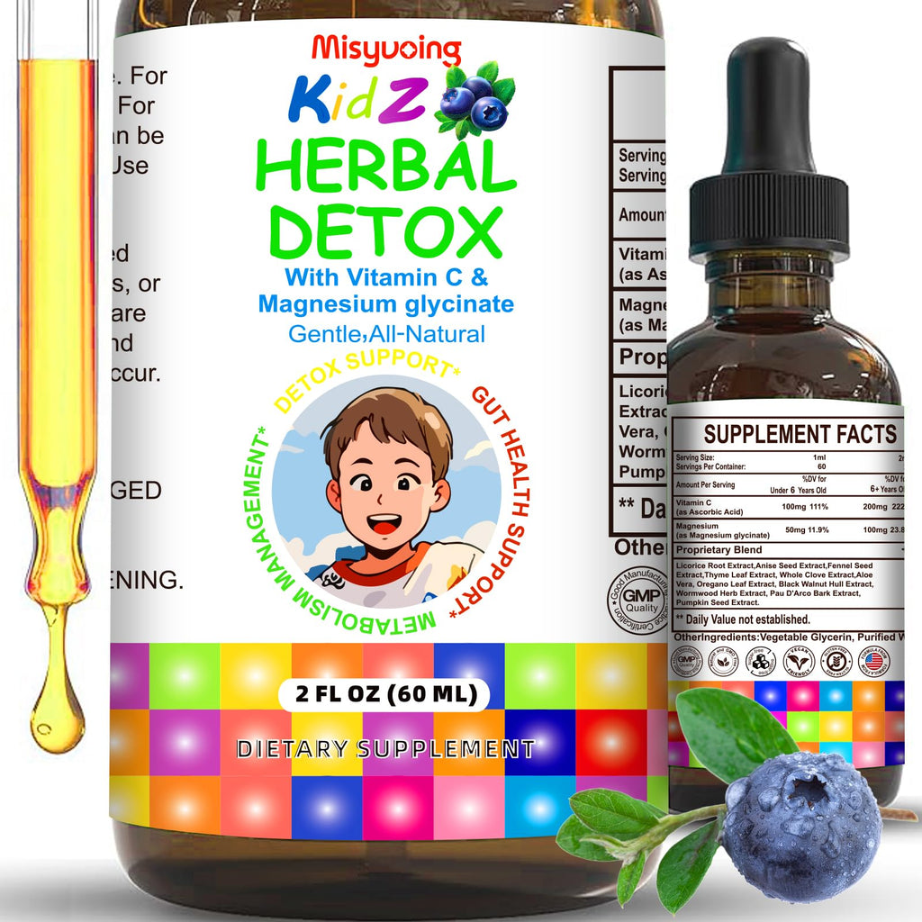 natural herbal gut support blueberry
