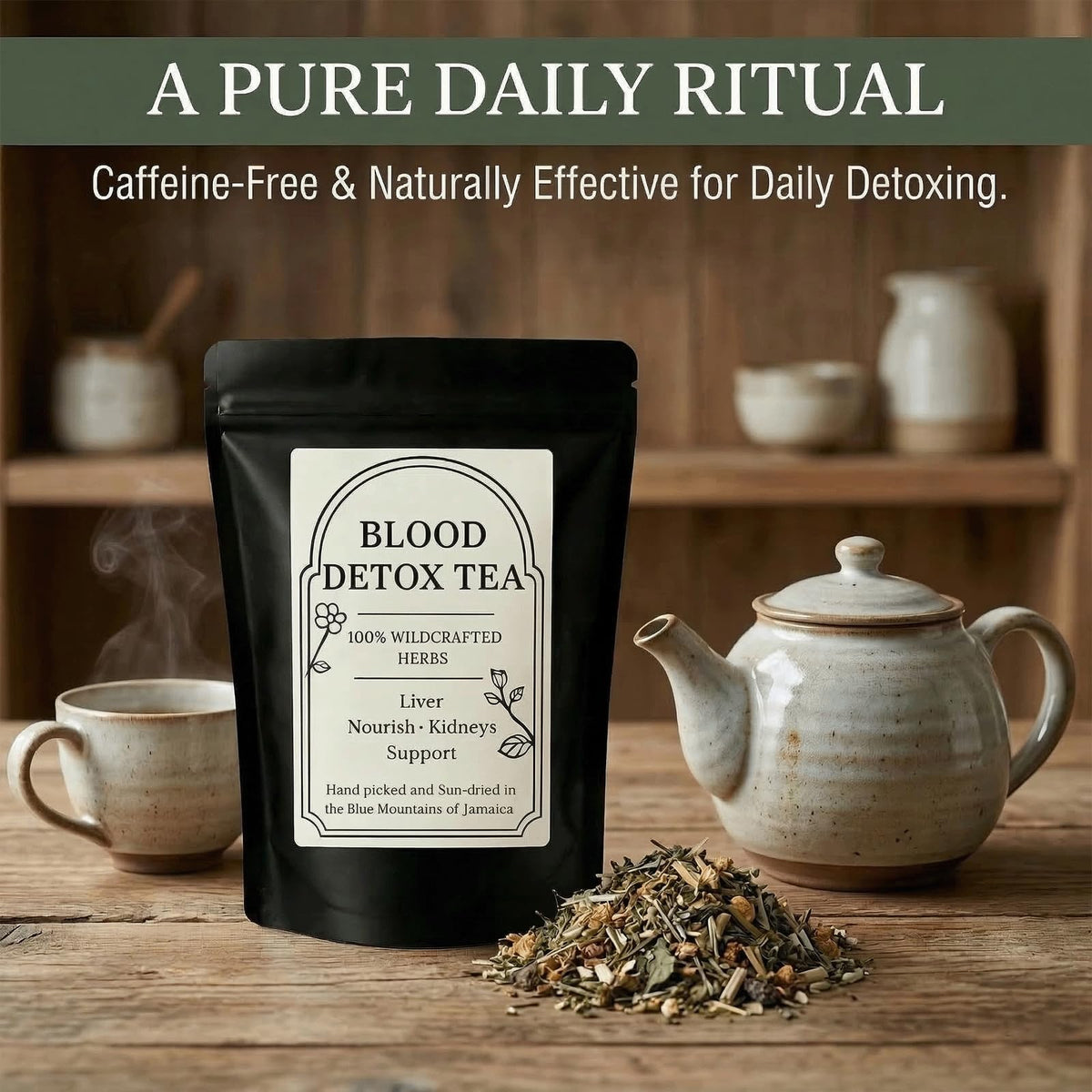 natural herbal infusion for detox
