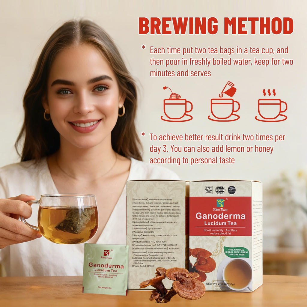 Natural herbal infusion for energy