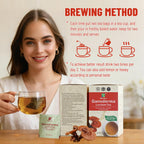 Natural herbal infusion for energy
