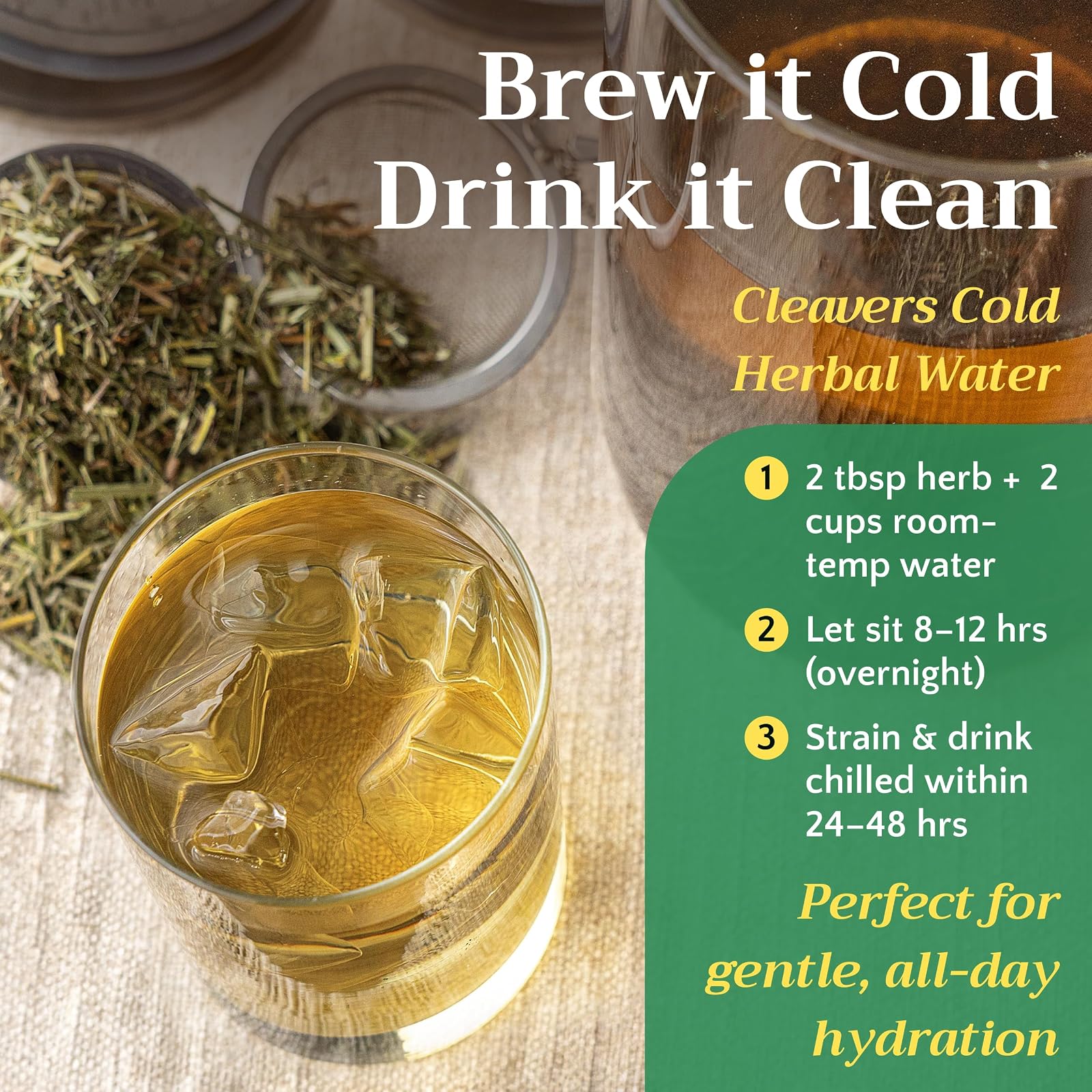 natural herbal infusion for relaxation