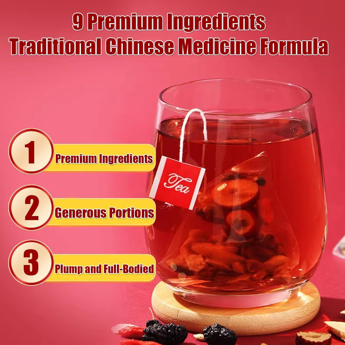 Natural herbal infusion for relaxation