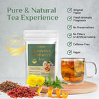 Natural herbal infusion for relaxation