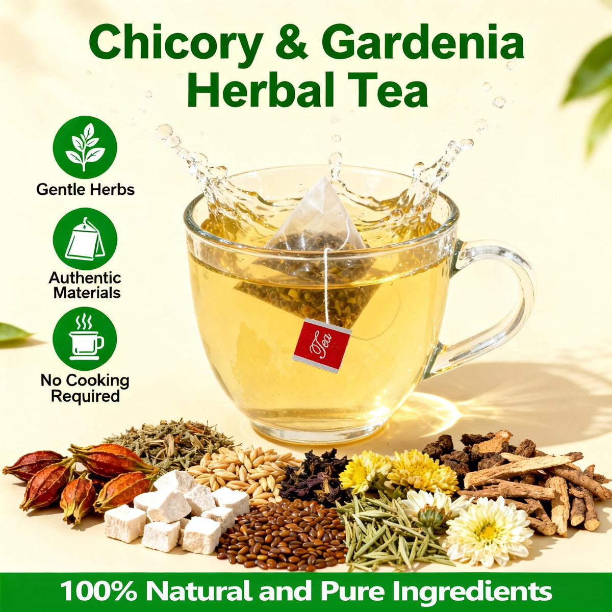 Natural herbal infusion for wellness