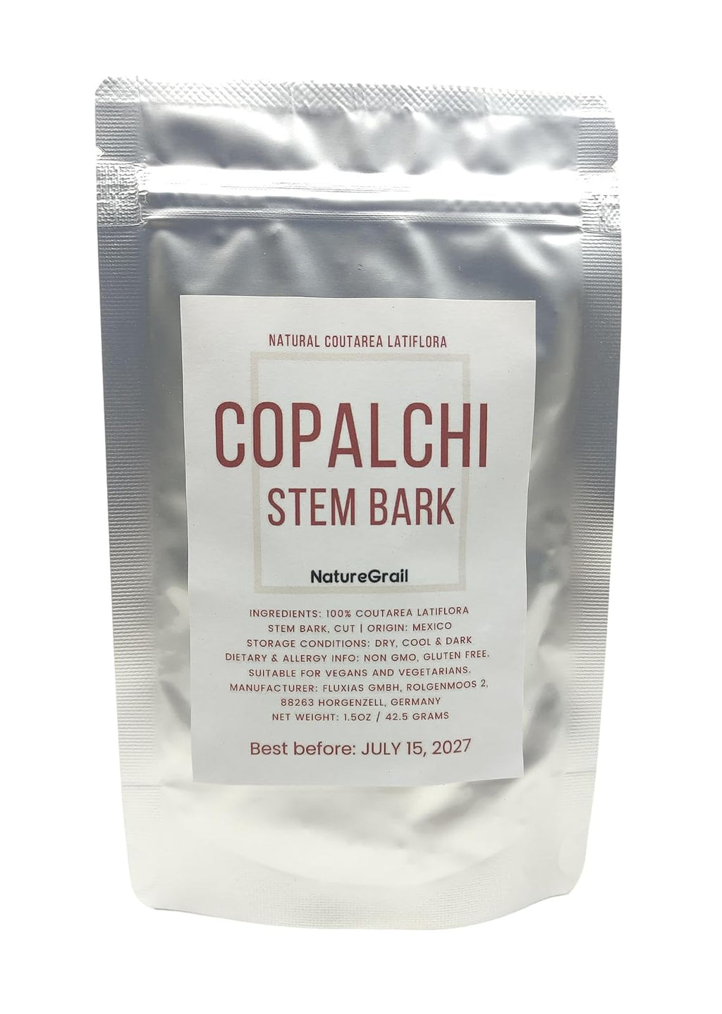Natural herbal infusion for wellness