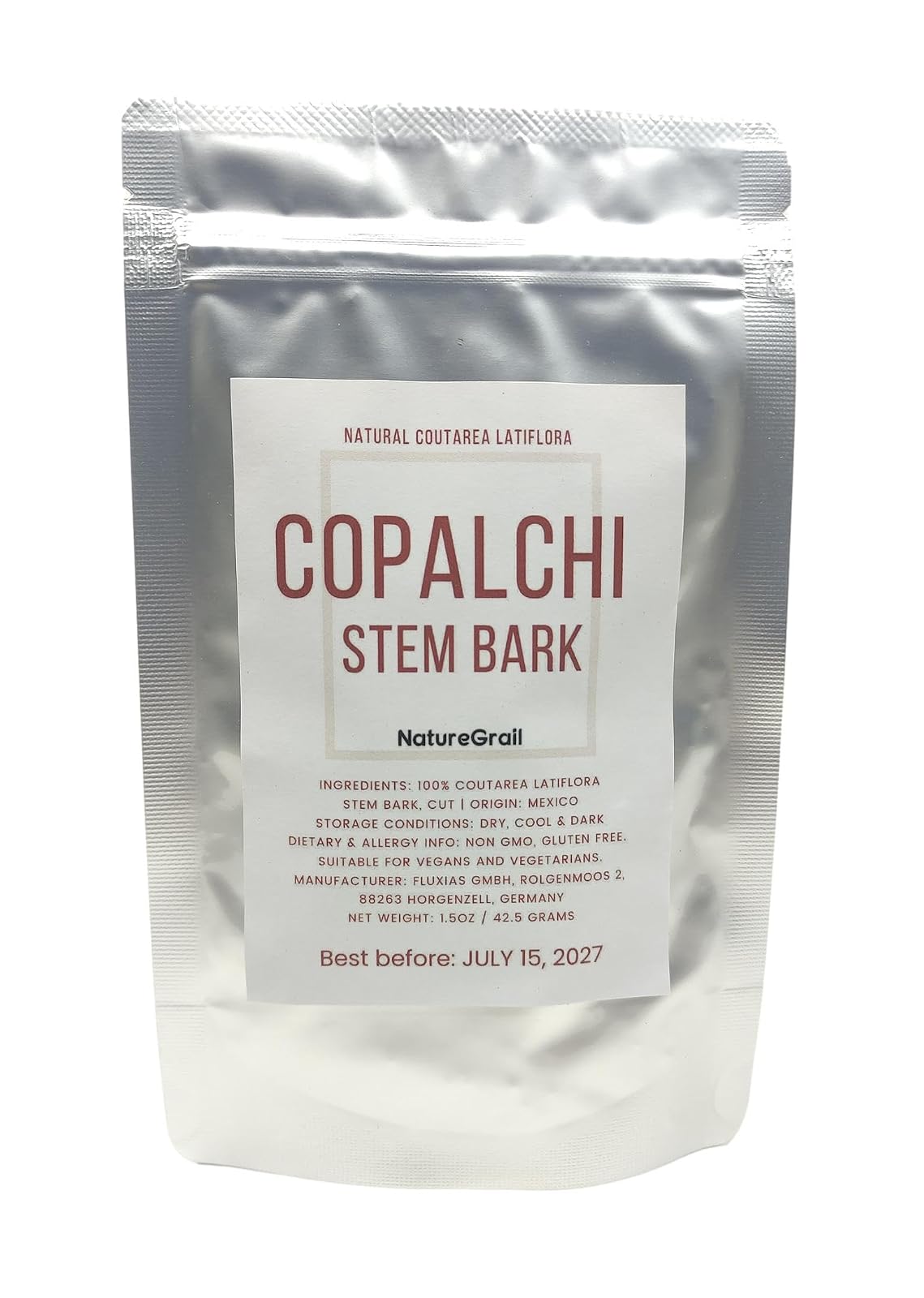 Natural herbal infusion for wellness