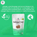 natural herbal infusion galangal root