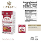 Natural herbal infusion with echinacea