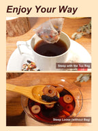 natural herbal infusion with ginseng