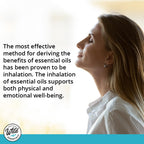 Natural herbal inhaler for calming effects