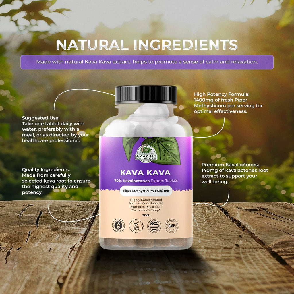 natural herbal kava kava supplement