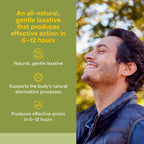 Natural herbal laxative formula tablets