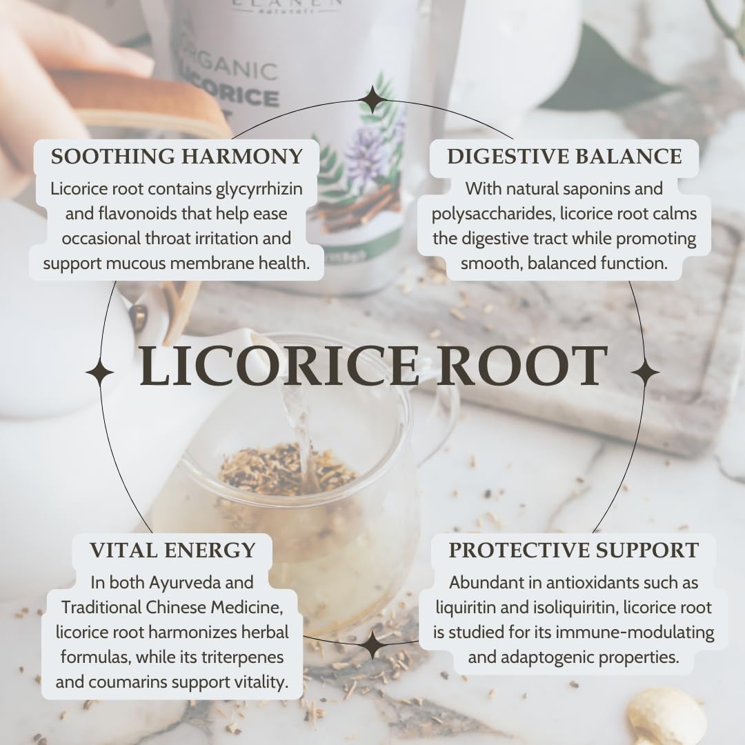 natural herbal licorice root for digestion