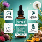Natural herbal liver detox drops
