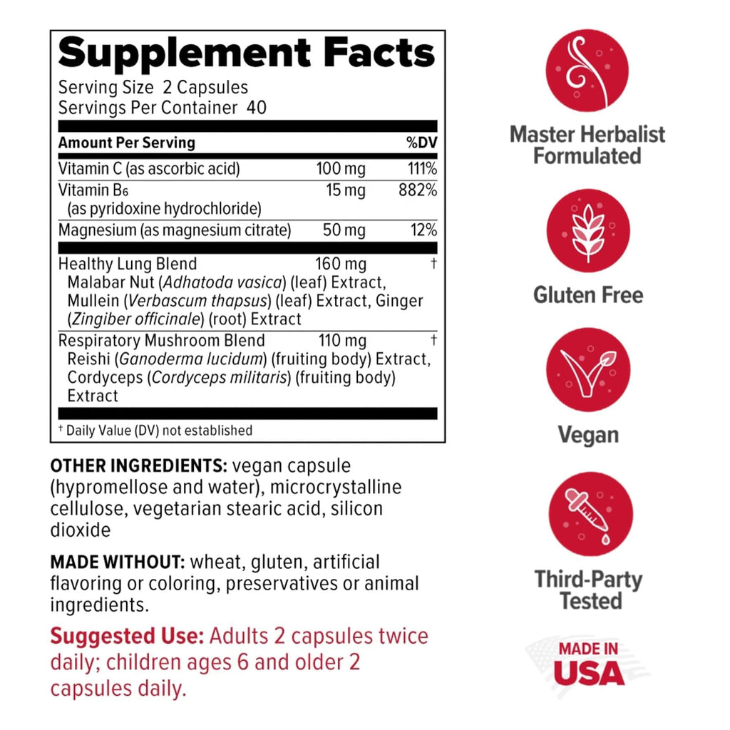 natural herbal lung support