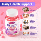 Natural herbal Milk Thistle gummies