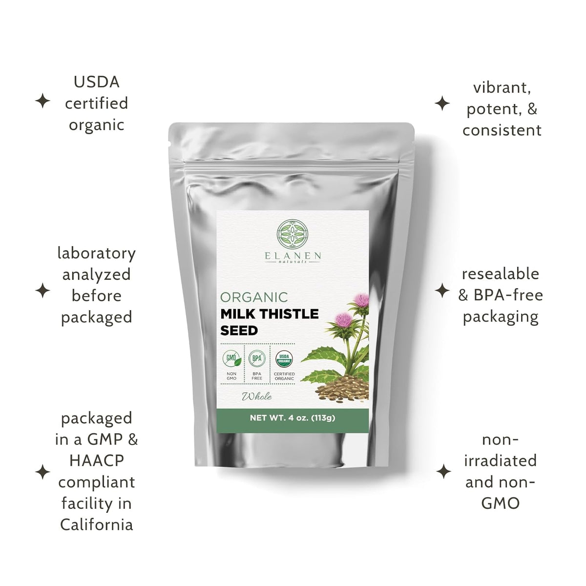 natural herbal milk thistle supplement