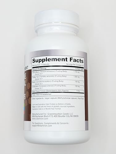 natural herbal mushrooms for vitality