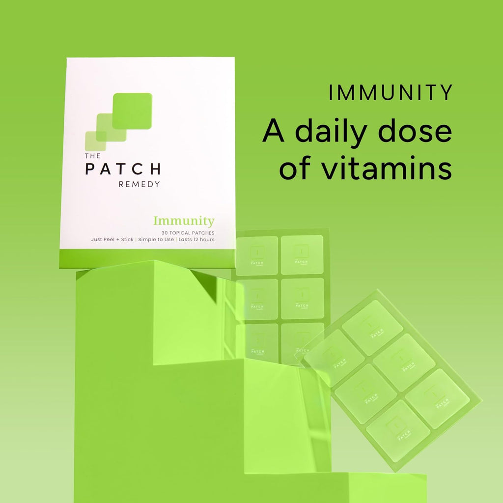 Natural herbal patches for immune support