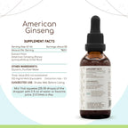 Natural herbal remedy American ginseng