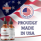 Natural herbal remedy astragalus tincture